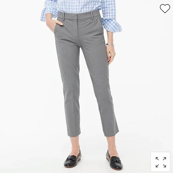 J. Crew | Pants & Jumpsuits | J Crew Slim Crop Ruby Trouser Pants ...